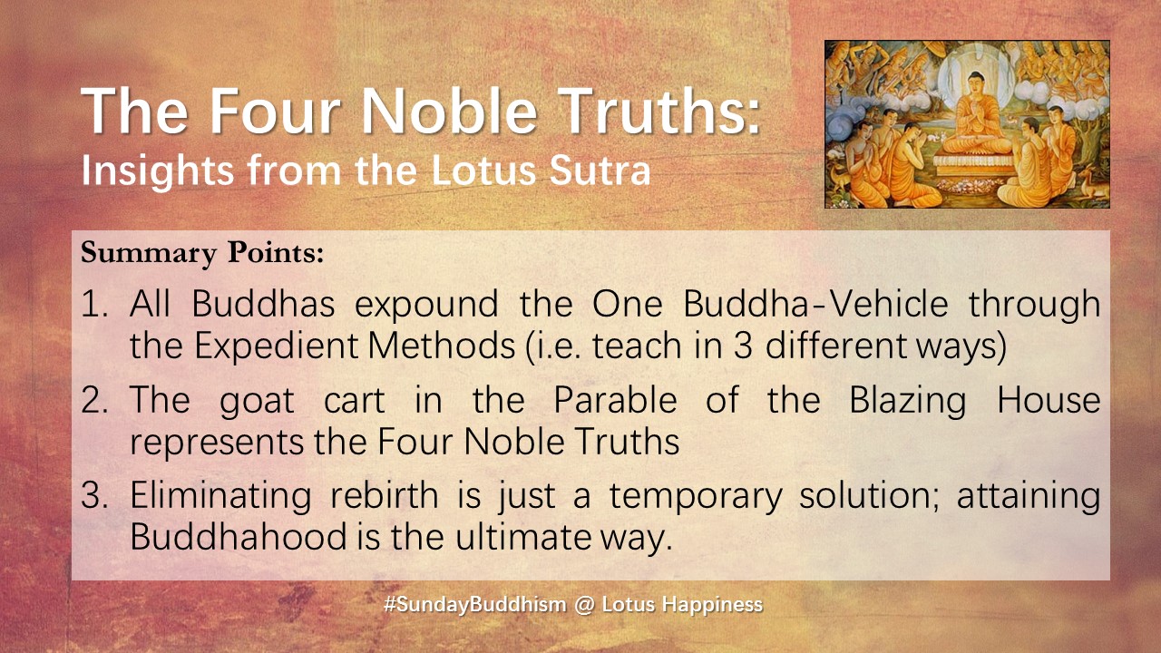 Four Noble Truths: Insights from the Lotus Sutra - Lotus Happiness