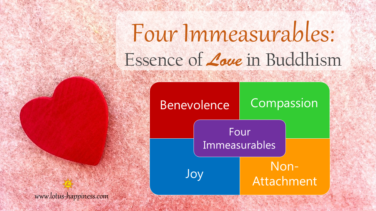 Four Immeasurables: Essence of Love in Buddhism - Lotus Happiness