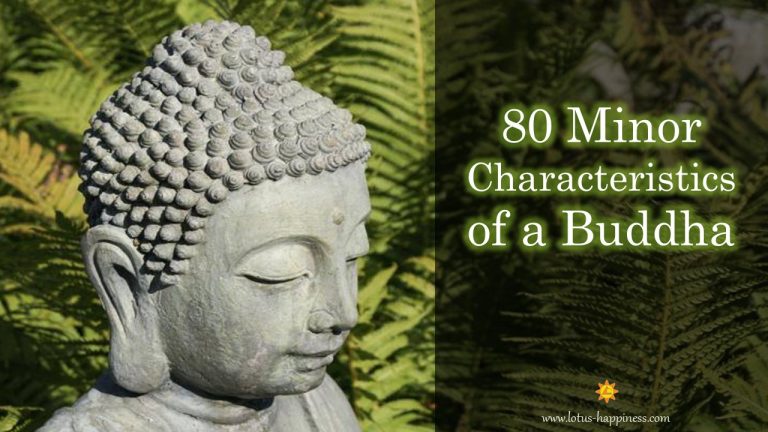 80 Minor Characteristics of a Buddha - Lotus Happiness